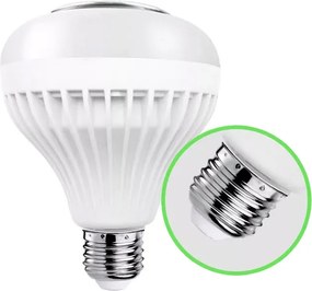 Verk Group Led barevná žárovka rgb reproduktor bluetooth dálkové ovládání