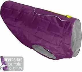 Kurgo Loft Nepromokavá bunda pro psy Deep Violet/Grey velikost - M