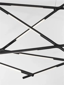 Závěsné LED svítidlo NOVA LUCE RACCIO 109W 3000K 9695216 stmívatelné Triac