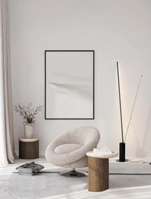 LED černá stojací lampa Kimolia