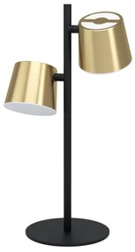 Eglo 39986 - LED Stolní lampa ALTAMIRA 2xGU10/4,6W/230V 3000K zlatá