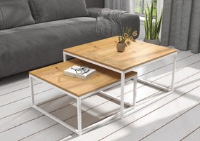 ADRK Furniture Konferenční stolek 2v1 KAMA CT-KAM-W-A