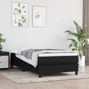 Rám postele s boxspringem černá 90x190 cm textil 3120478