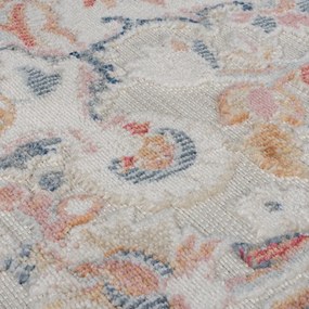 Flair Rugs, Běhoun Plaza Mabel Navy – na ven i na doma, 80x230, vícebarevná, chodba / předsíň