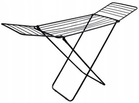 Erga Model TOP Black, sušák na prádlo 166x46x88 cm, černá, ERG-SEP-10SUSSTOBLA16