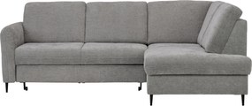 XXXLutz ROHOVÁ SEDAČKA, textil, šedá Hom`in - Sedací soupravy - 000812008501