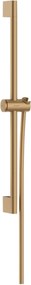 Hansgrohe Unica - Sprchová tyč 67 cm, se sprchovou hadicí, kartáčovaný bronz 24400140