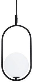 Černý závěsný lustr Cordel pro žárovku G9  - Candellux