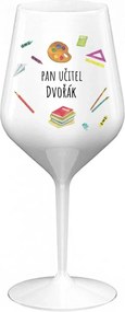 Personalizovaná nerozbitná sklenice pro paní učitelku/pana učitele (pomůcky)
