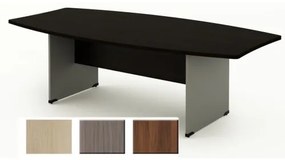 Jednací stůl Berlin 240x120 cm - dřevěná podnož - 3D561
