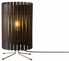 Dřevěná stolní lampička Kerflights T2 Dekor: Esspreso