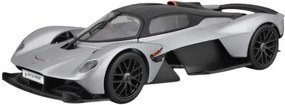 Maisto aston martin valkyrie 1:18 stříbrná