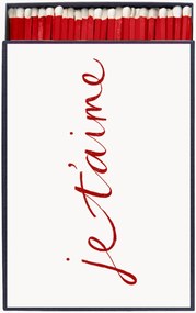 Designové zápalky Je T'aime