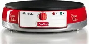 Ariete 202-00 Party Time červená / Palačinkovač / 1000 W / nepřilnavý