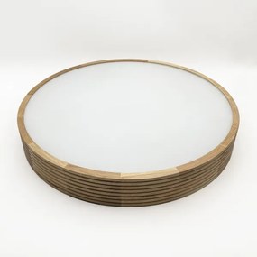 Brilagi - LED Stropní svítidlo CARVALHO MODERN 4xE27/60W/230V dub pr. 57,5 cm