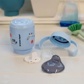 Tommee Tippee Superstar 300ml modrá / Netekoucí hrnek / od 6 měsíců