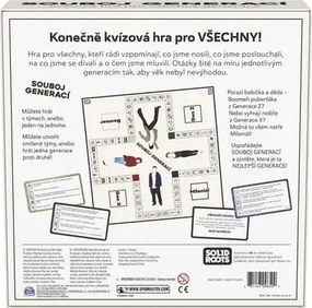 SPIN MASTER GAMES Společenská hra Souboj generací / 2 a více hráčů / o
