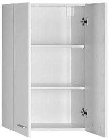 Aqualine, ZOJA/KERAMIA FRESH skříňka horní 50x76x23cm, bílá, 51302