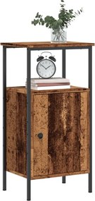 vidaXL Noční stolek 41 x 31 x 80 cm kompozitní dřevo [825925] Barva: Staré dřevo