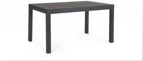 BIZZOTTO Rozkládací zahradní stůl CLIV antracit 135/270x90 cm