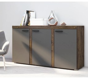 Obývací stěna Rumba + komoda 3F | 270 cm + 148,8 cm | lefkas/grafit