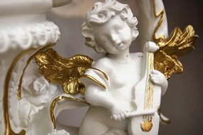 Obraz soška hrajícího anděla - 120x80 cm