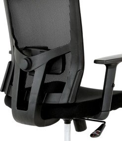 Ergonomická kancelářská židle RELORA - černá síťovina
