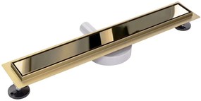Lineární odtok REA Pure Neo Mirror Gold Pro 90