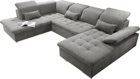 XXXLutz SEDACÍ SOUPRAVA, textil, jílová barva MID.YOU - Sedací soupravy - 002220026710