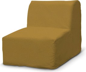 Potah na křeslo Lycksele jednoduchý barva žlutá látka pletený vzor