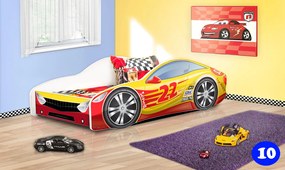 Dětská postel auto vzor 10 140 x 70 cm - Auto postel vzor 10