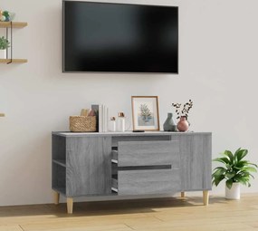 vidaXL TV skříňka 102x44,5x50 cm kompozitní dřevo [819602] Barva: šedá sonoma