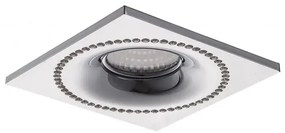 Podhledové svítidlo Simon square chrom