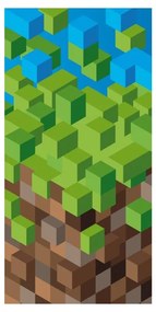 Plážový ručník pro  Minecraft nadšence Šířka: 70 cm | Délka: 140 cm