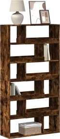 Knihovna kouřový dub 100 x 33 x 187,5 cm kompozitní dřevo 3309352