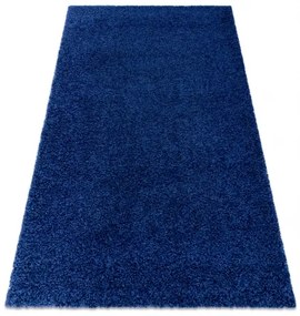 Dywany Luszczow Kusový koberec SOFFI shaggy 5 cm tmavě modrý Rozměr koberce: 160 x 220 cm