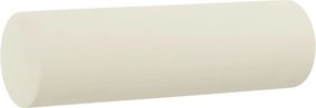 2místná pohovka s polštáři krémová 120 cm samet 3200879