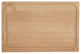 Dřevěné kuchyňské prkénko s jamkou