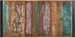 Konferenční stolek 140 x 70 x 40 cm masivní recyklované dřevo 321585