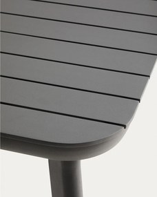 Kovový zahradní jídelní stůl 100x185 cm Izola – Kave Home