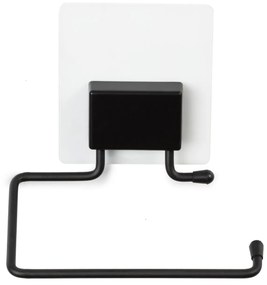 Samolepicí držák toaletního papíru Compactor Bestlock Black Magic systém bez vrtání