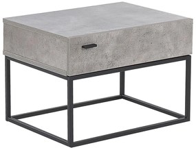 Noční stolek s betonovým efektem CAIRO Beliani