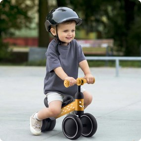Tříkolové balanční kolo Ricokids pro děti s nastavitelným sedadlem a bezpečnostními úchyty