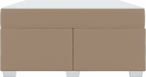 Rám postele Cappuccino 160 x 200 cm PVC 3399245