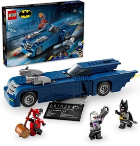 Lego stavebnice lego dc batman 76274 batman a batmobil vs. harley quinn a mr. freeze