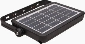 Solární reflektor ORNO AD-SL-6108BLR4, 500lm, IP65, 4000K, 2x1500mAh, černá