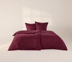 Tchibo - Lněné povlečení, bobulová, standardní velikost