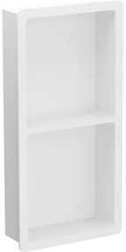 Mexen X-Wall-K nástěnná police z konglomerátu 62,2 x 30,7 cm, bílá - 1900623010