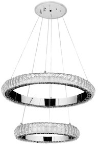 Toolight Toolight, LED závěsné osvětlení 60cm, G044-2CP, chromová, OSW-06312