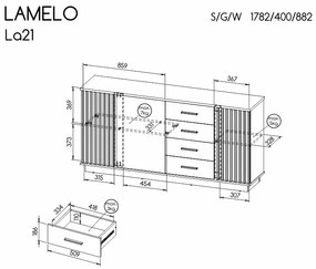 Dolmar Komoda Lamelo LA21